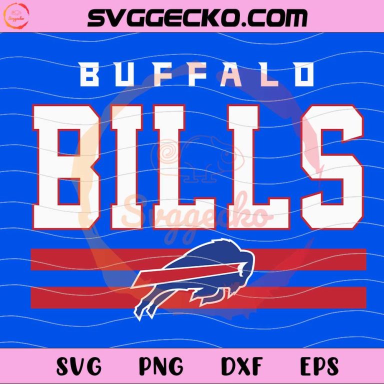 Buffalo Bills Royal SVG, Buffalo Bills Football SVG
