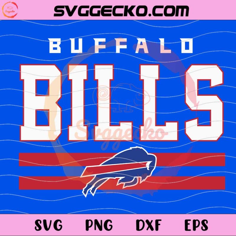 Buffalo Bills Royal SVG, Buffalo Bills Football SVG